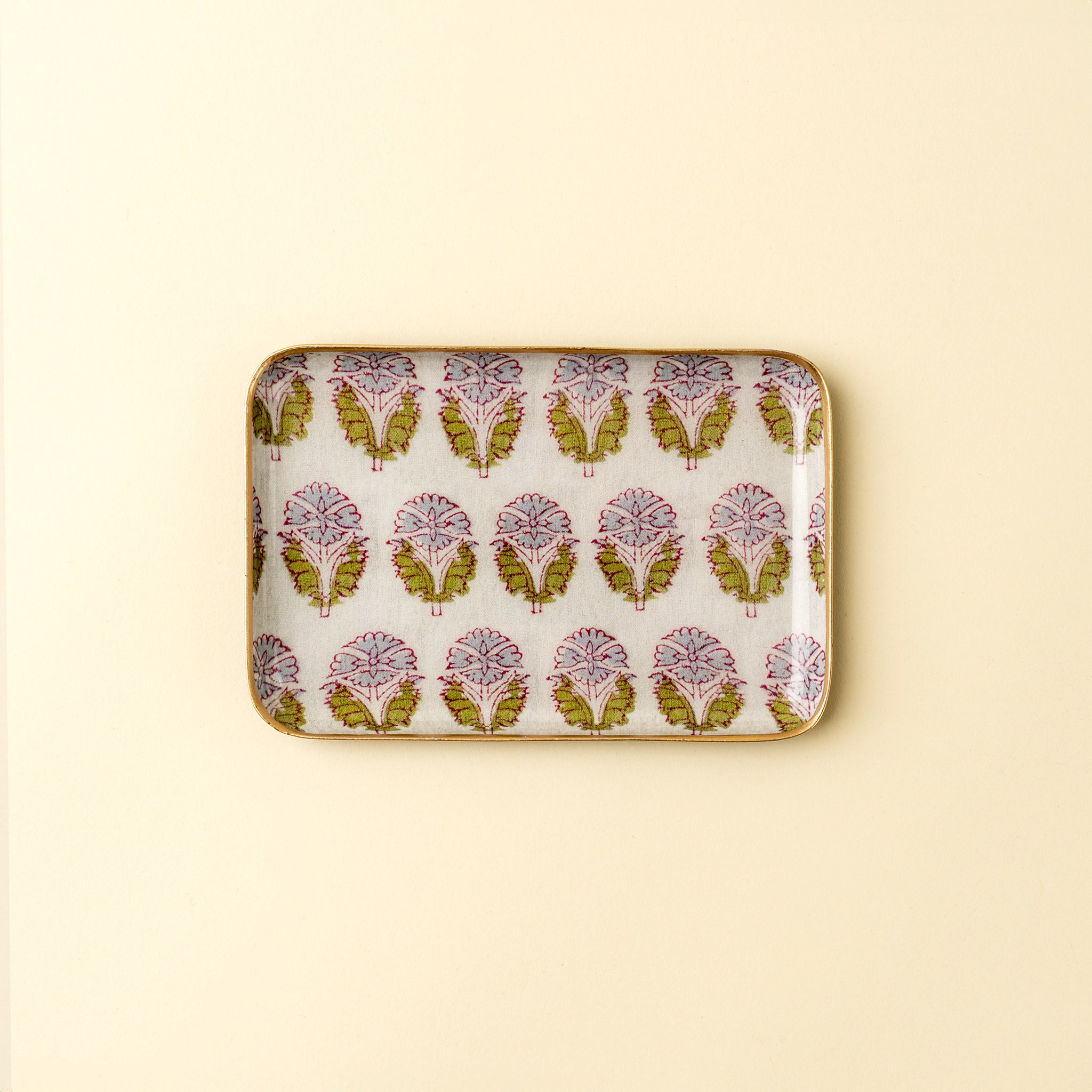 Nandini Enameled Tray – Dovetails and Lavender